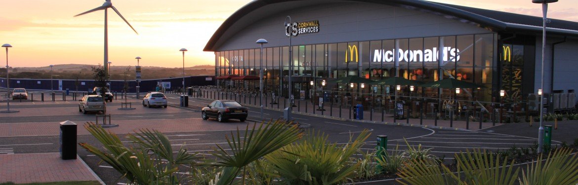 Cornwall Services - Major Service Station on the A30