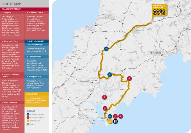 Driving Routes with breathtaking scenery in Cornwall - Cornwall Services
