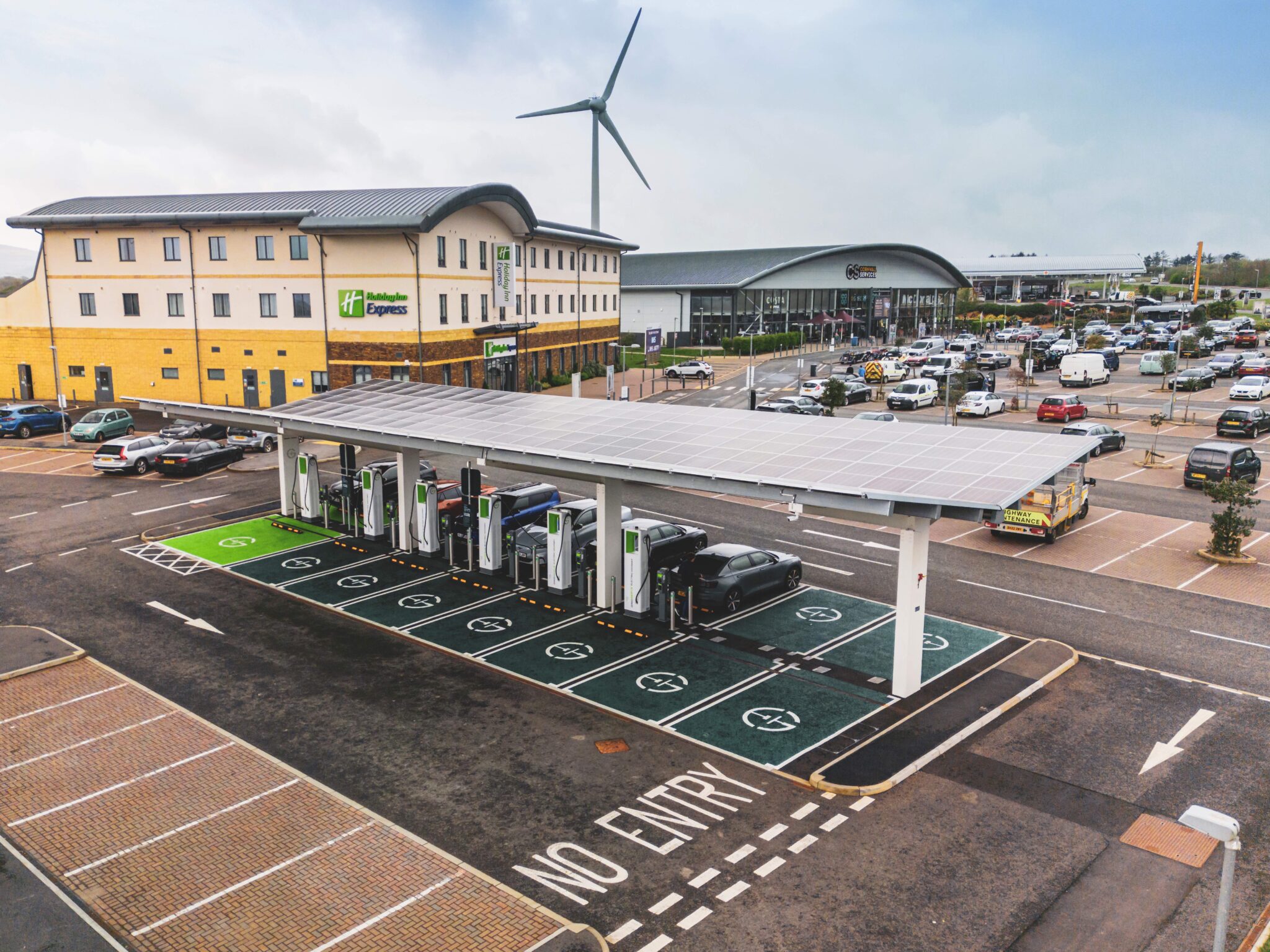 GRIDSERVE Accelerates High Power EV Charging at Cornwall Services with ...